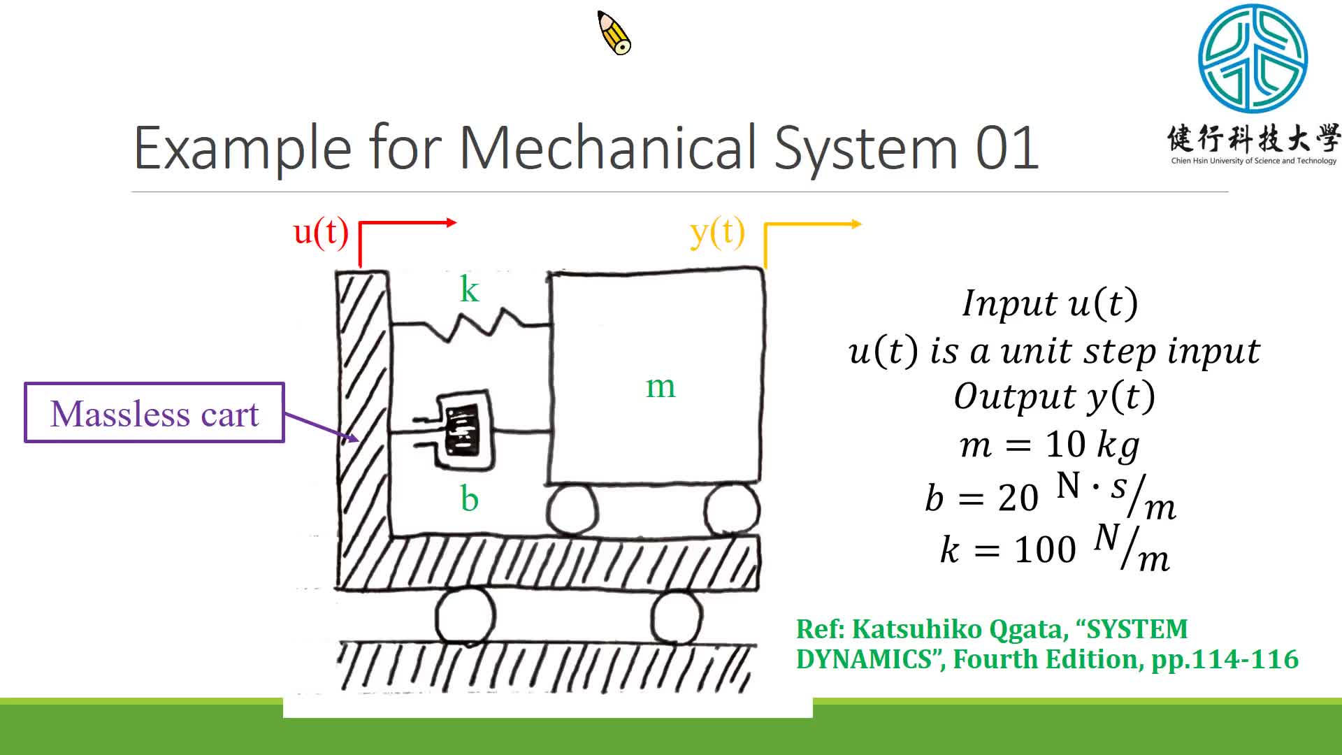 Transfer-Function Approach to Modeling Dynamic Systems_07 - 系統動態學與實務應用 | 健行科技大學eclass易課平台