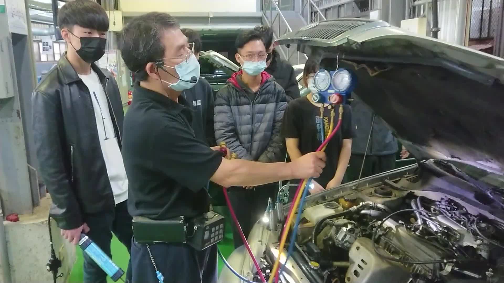 1111123(三)-2-汽車AC冷媒壓力量測-02 - 車輛元件實務 | 健行科技大學eclass易課平台