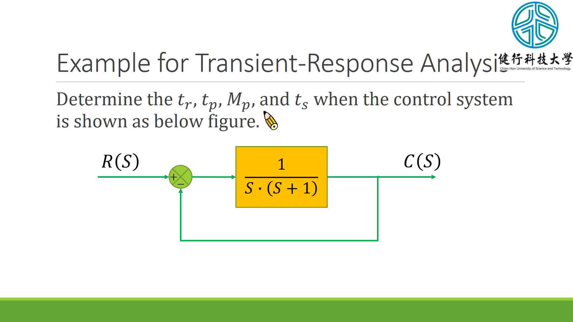 Time-Domain Analysis and Design of Control System_04 - 系統動態學與實務應用 | 健行 ...